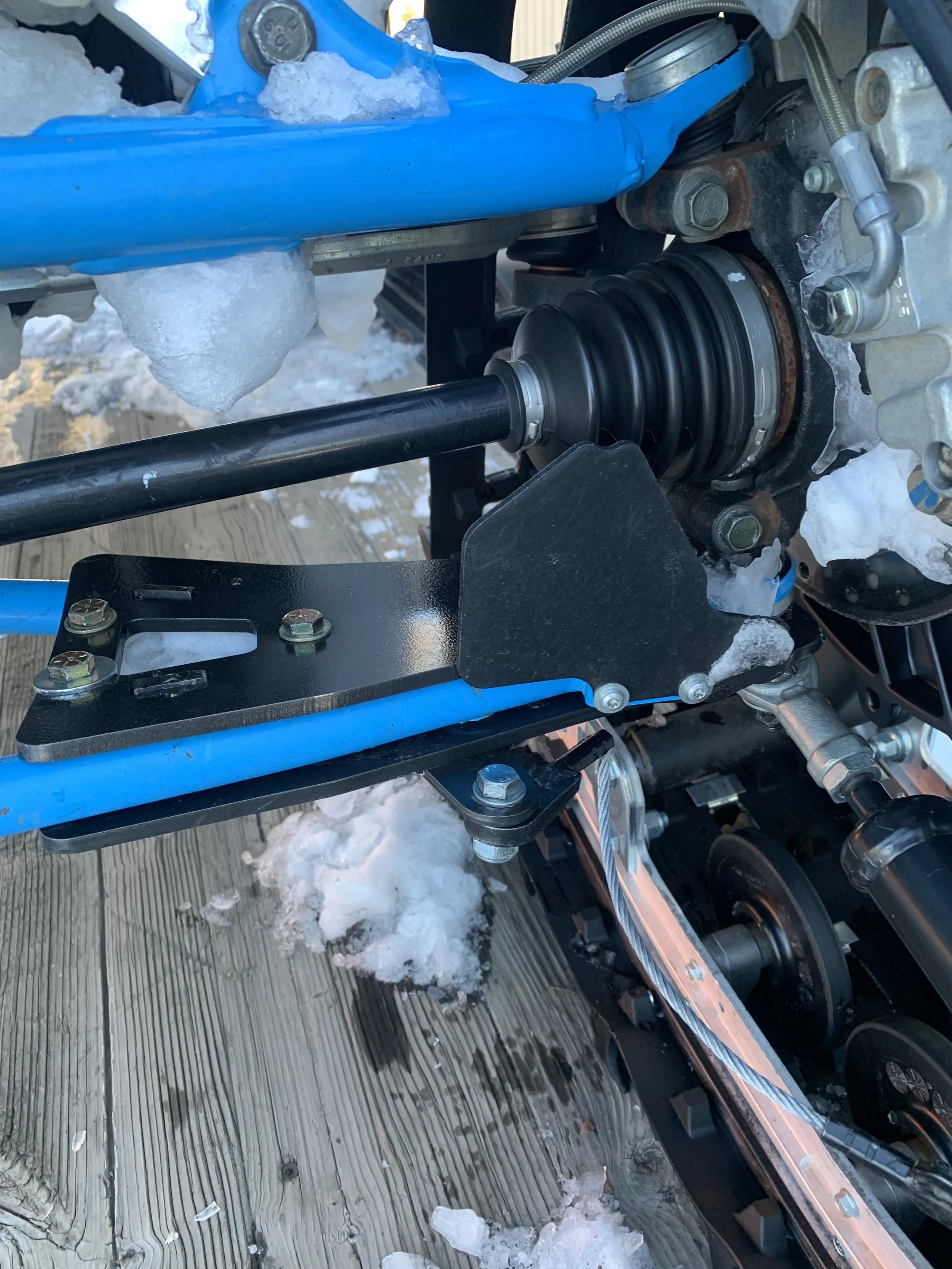 Turbo S Backcountry Track Conversion Kit — Mountain View Motorsports LLC
