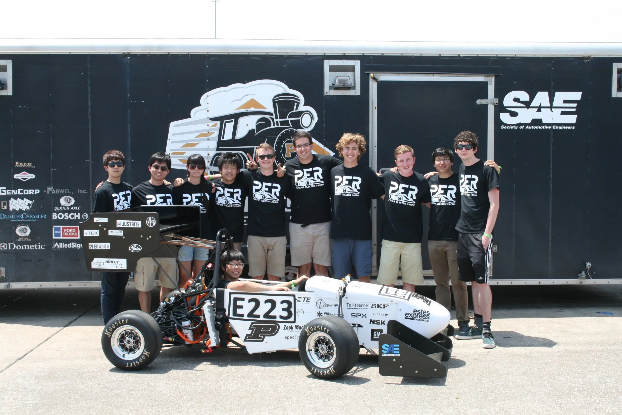 Our Cars — Purdue Electric Racing