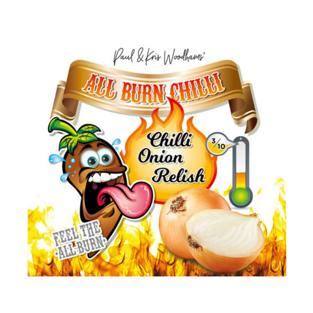 Chilli Onion Relish — All Burn Chilli