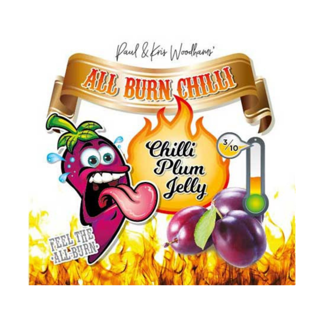 Chilli Plum Jelly — All Burn Chilli