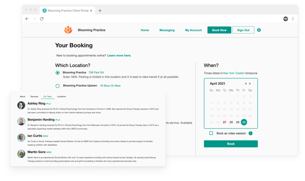 Practice Management EHR — Zencare