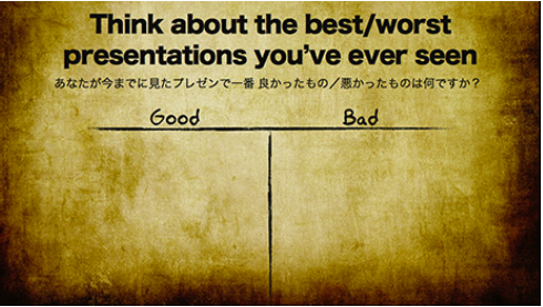 Talking About Good and Bad Presentations — Presentation Zen