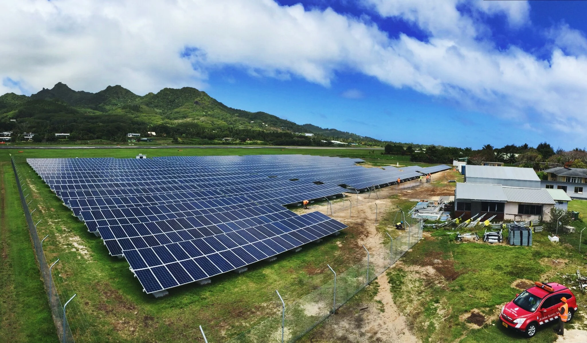 Rarotonga Airport PV Installation, Cook Islands — Infratec