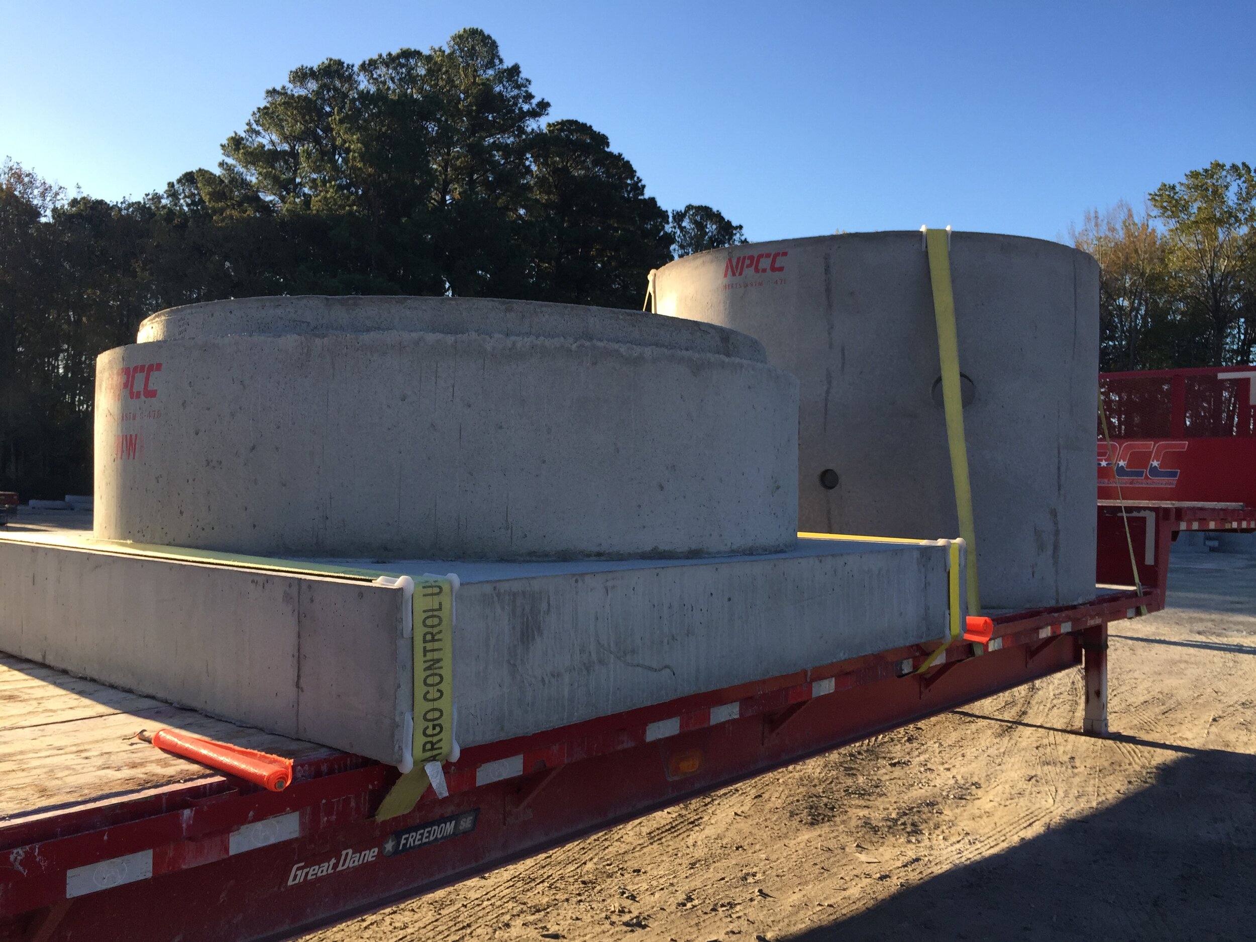 Wet Wells & Valve Vaults — Nansemond Pre-Cast Concrete