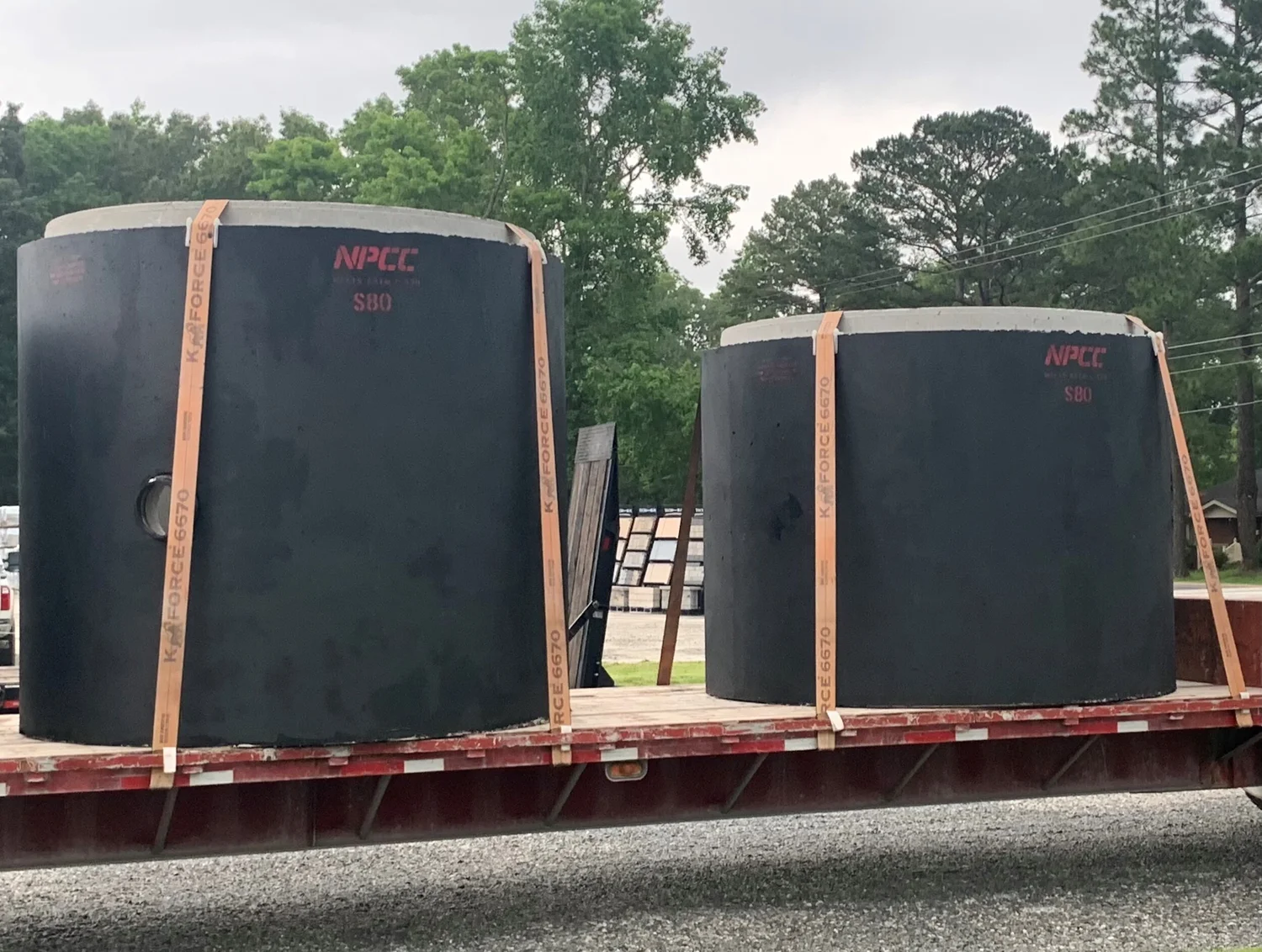 Wet Wells & Valve Vaults — Nansemond Pre-Cast Concrete
