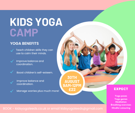 Kids Yoga Camp — Kids and Teens Yoga