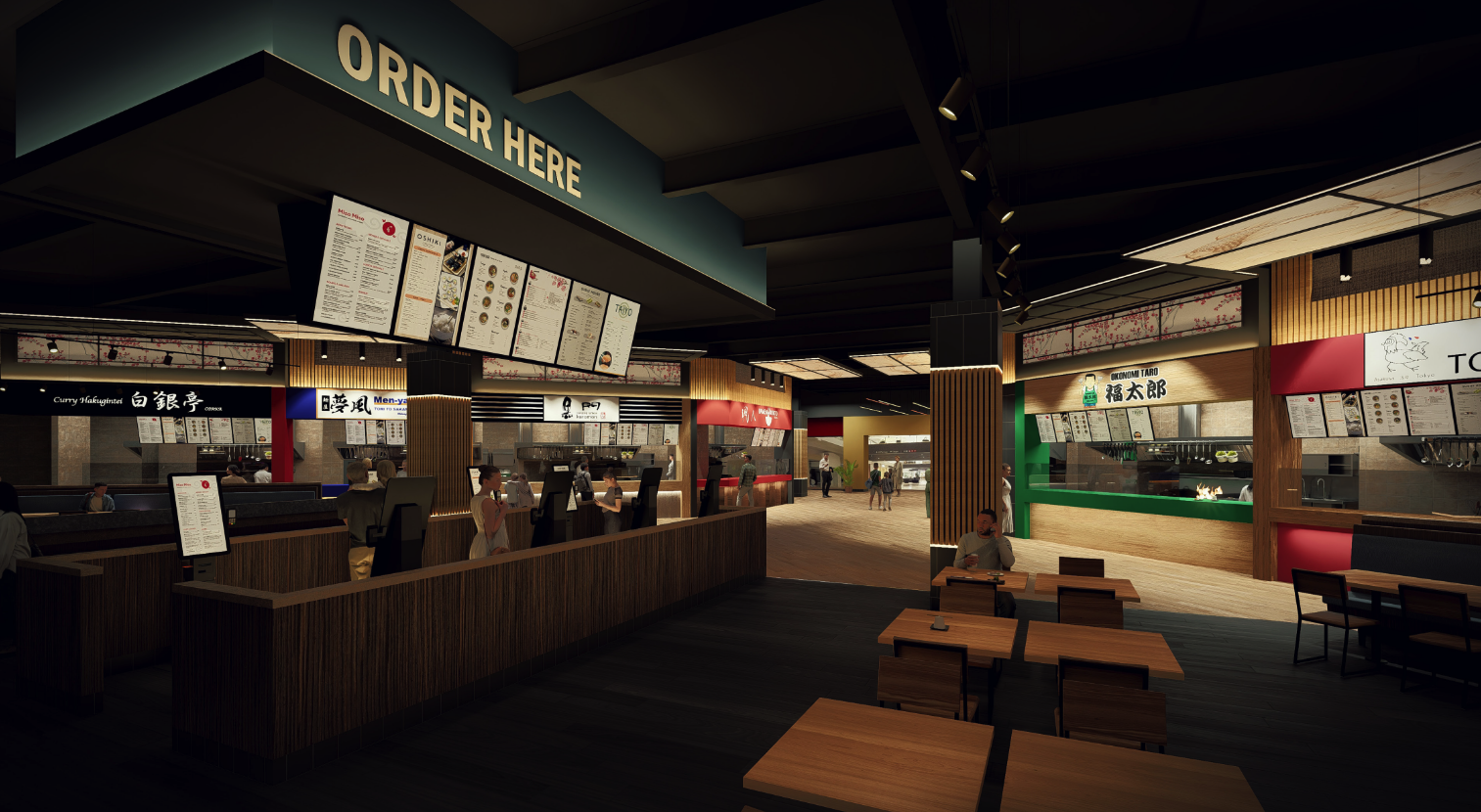 YUU Japanese Food Hall | Round1 USA
