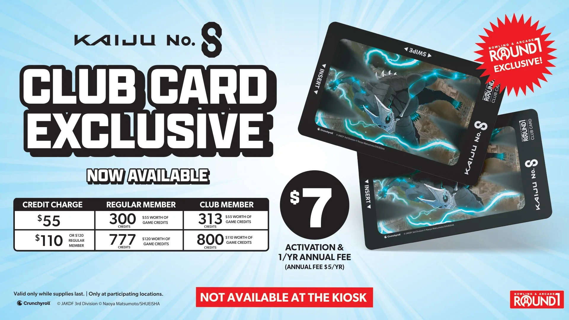 Kaiju No. 8 at Round1 | Round1 USA