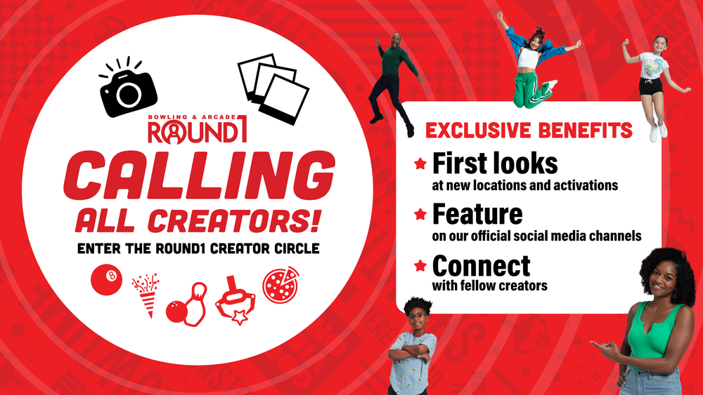 CALLING ALL CREATORS | Round1 USA