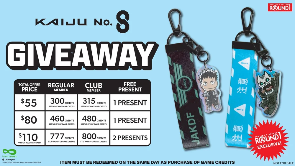 Kaiju No. 8 at Round1 | Round1 USA