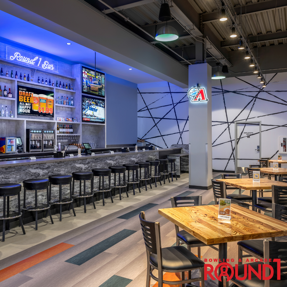 Round1 Bowling and Arcade, Spo-cha, Arrowhead Towne Center, 7650 W ...