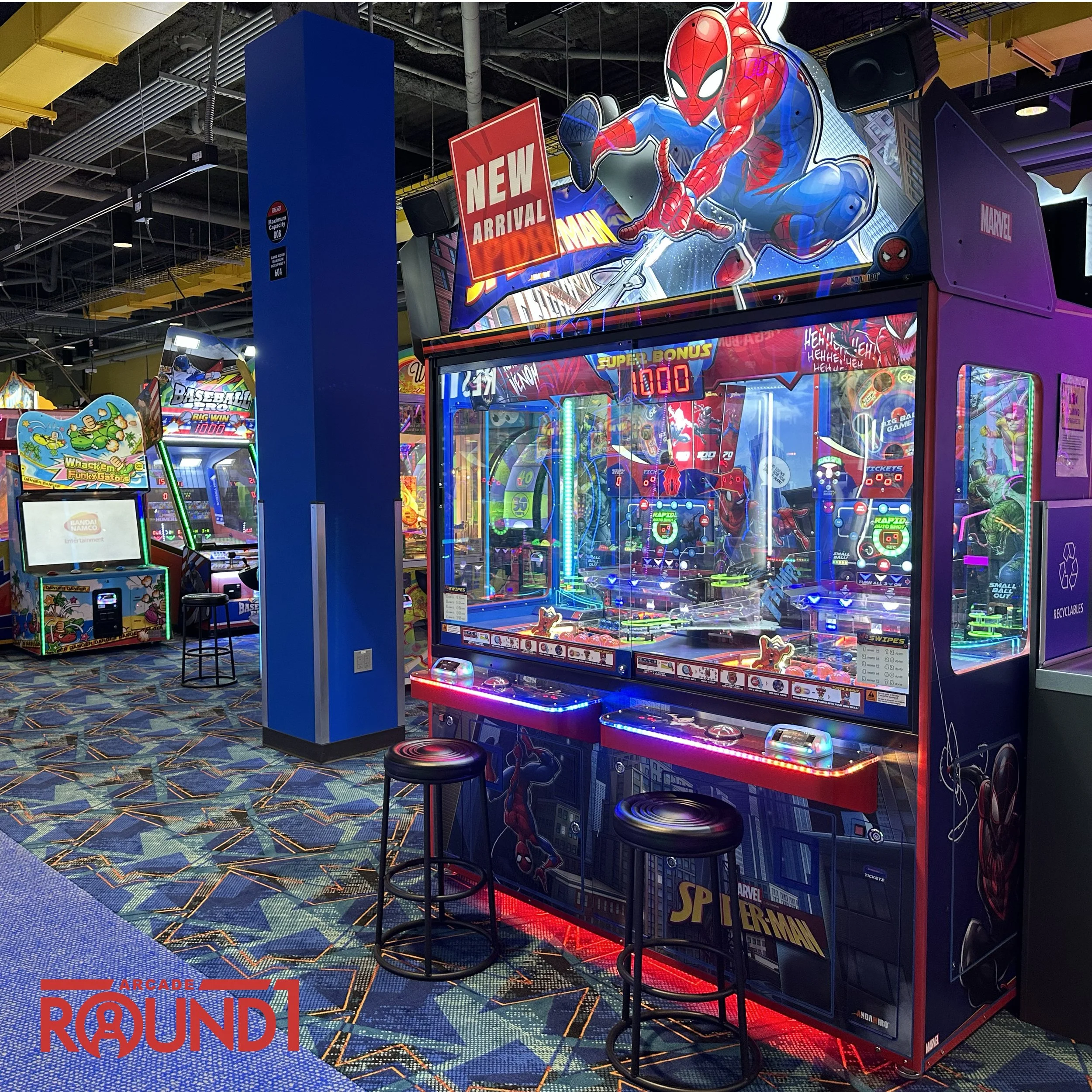 Round1 Arcade | The Shops at Mission Viejo | 555 The shops at Mission ...