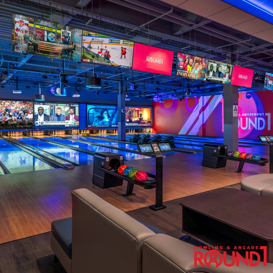 Round1 Bowling and Arcade, Spo-cha, Arrowhead Towne Center, 7650 W ...
