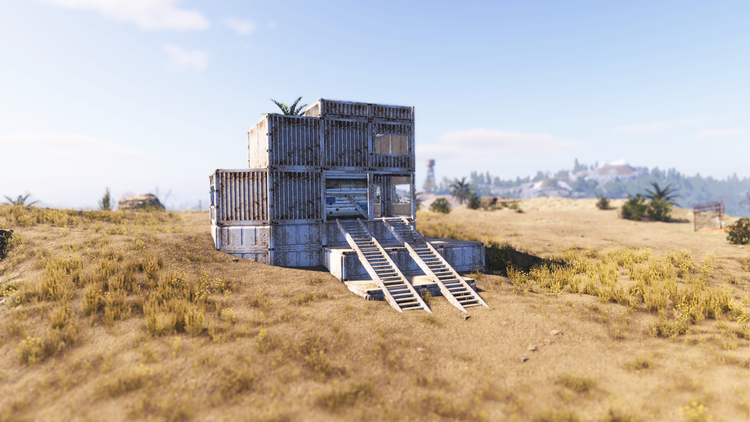 Shipping Container Building Skin — Rust Console Edition