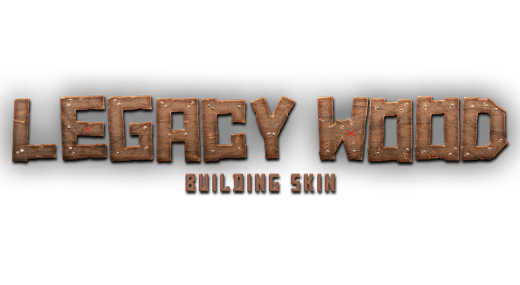Legacy Wood Building Skin — Rust Console Edition