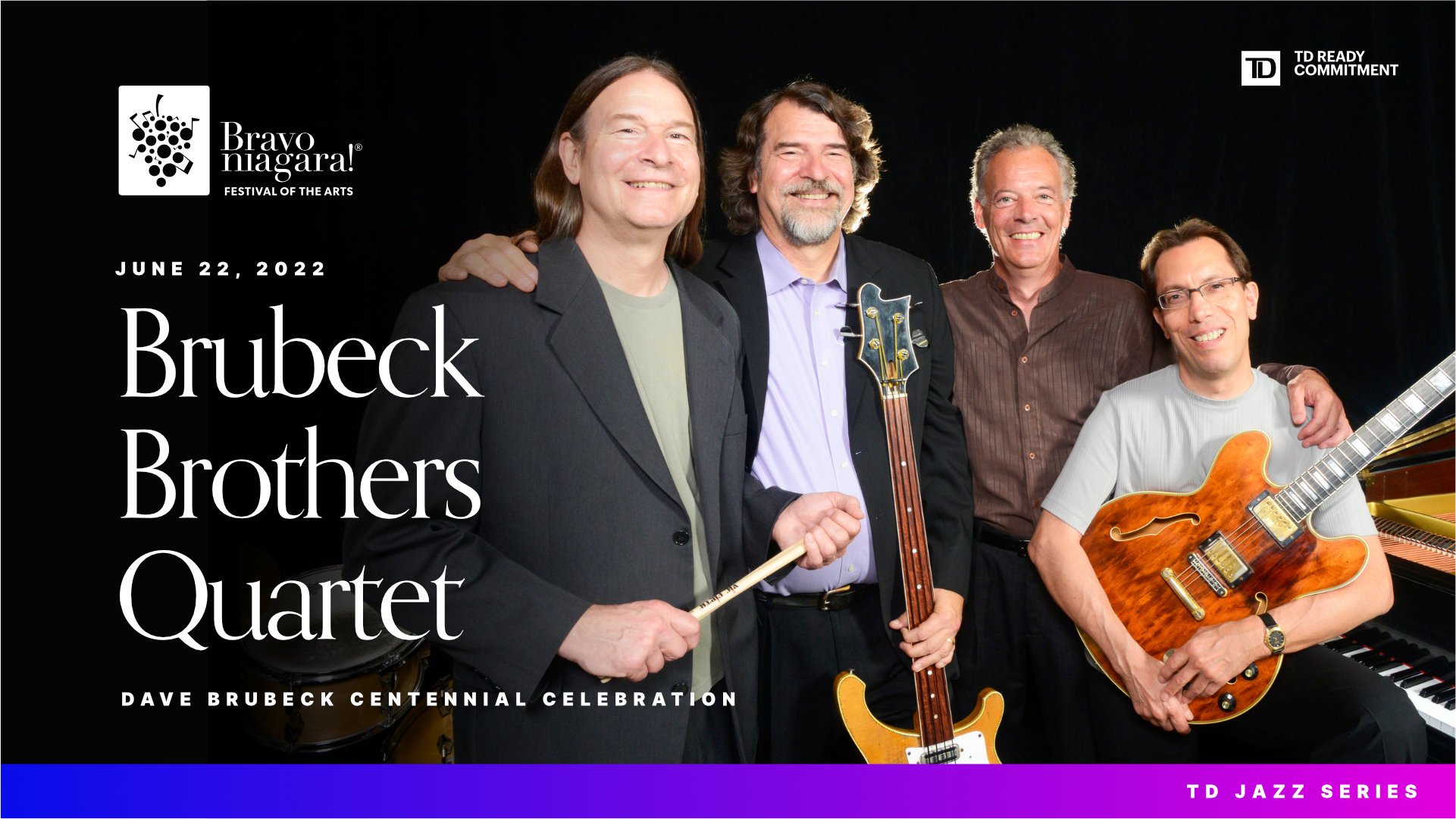 Brubeck Brothers Quartet Celebrates Dave Brubeck's Centennial — Bravo ...