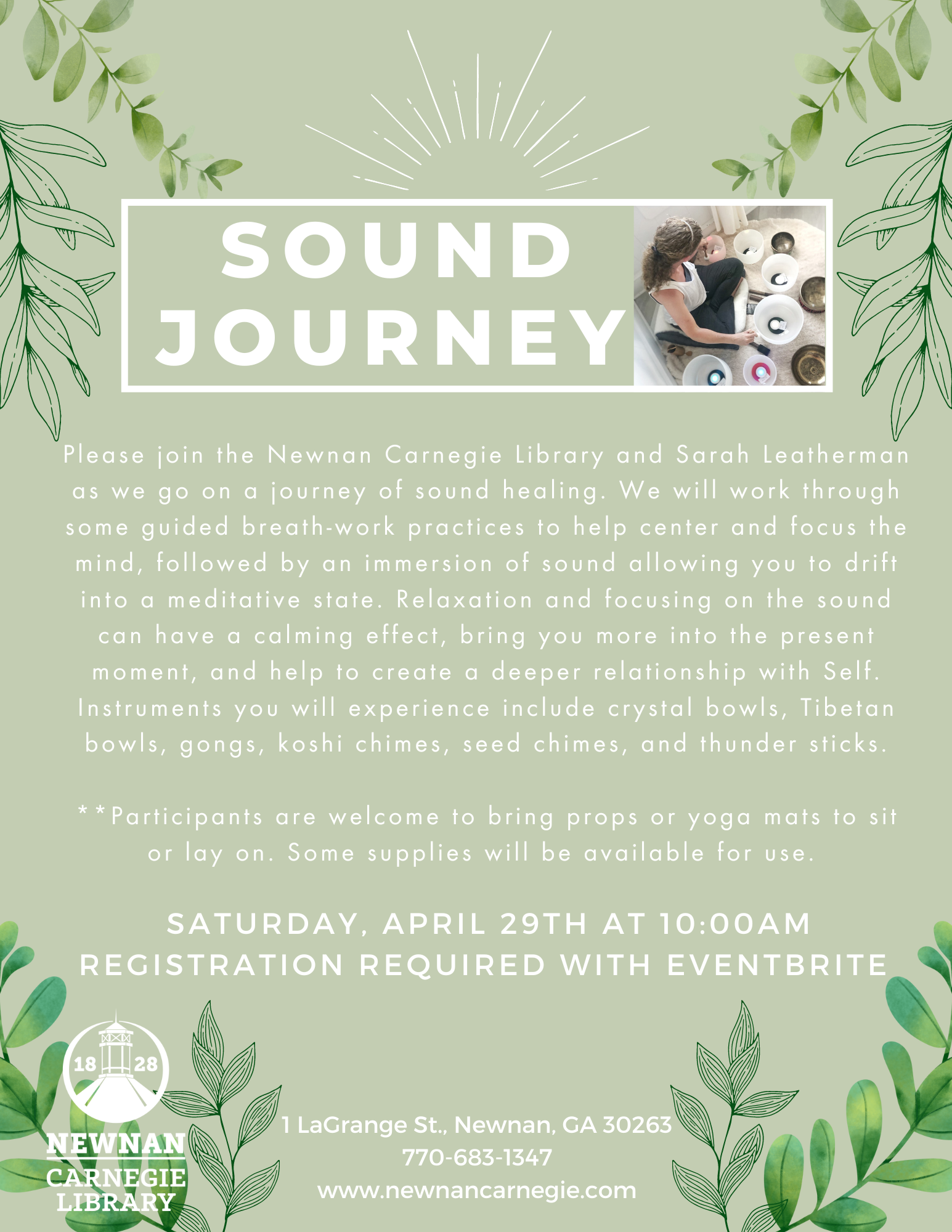 Sound Journey — Newnan Carnegie Library