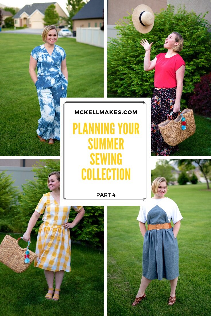 Part 4 - Planning your Summer Sewing Collection — MCKELL MAKES