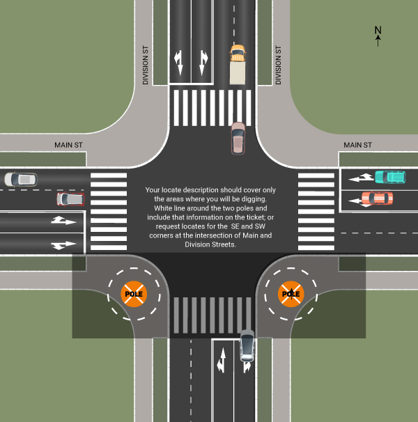 Low Impact Marking — Sunshine 811