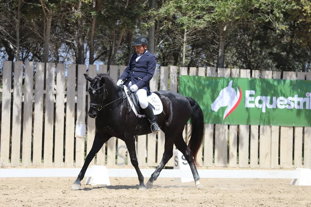 Equestrian Sport Educative Event Dressage Competition — Malta ...