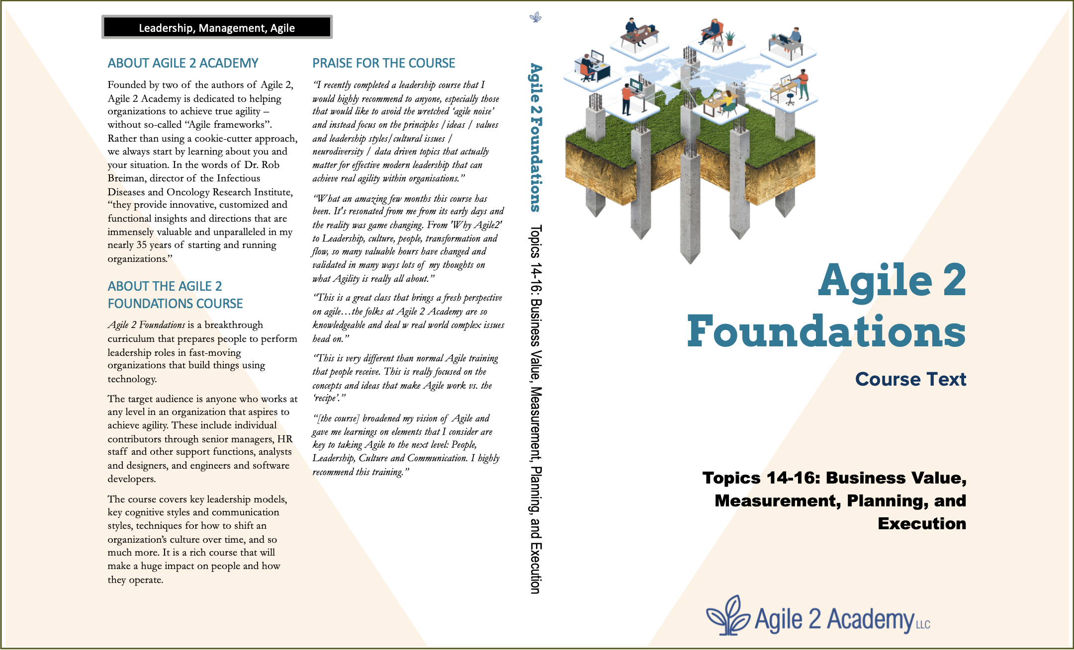 Agile 2 Foundations — The Agile 2 Academy