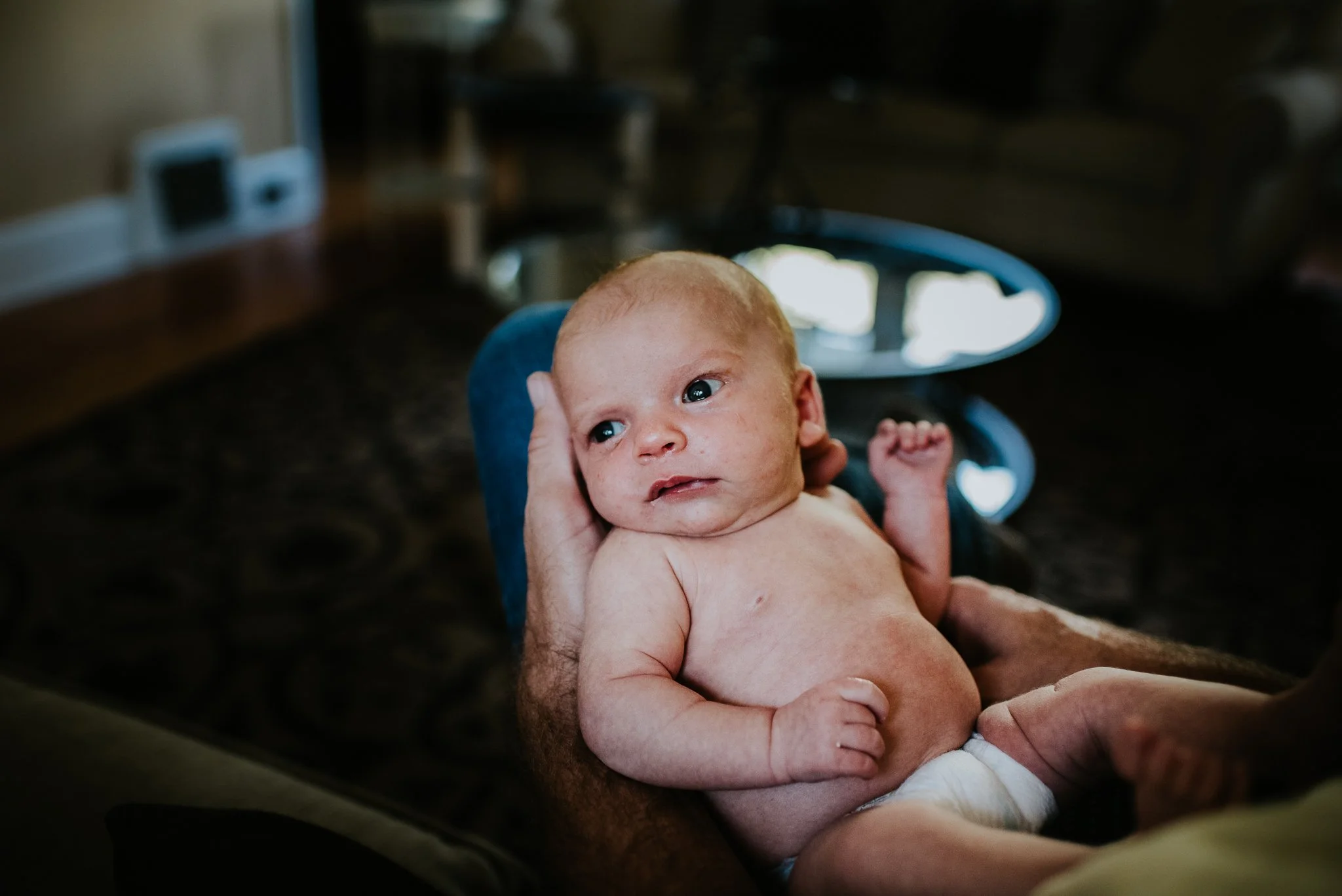 A home birth turned transfer in Camp Hill, PA — Badger & Quill Photography