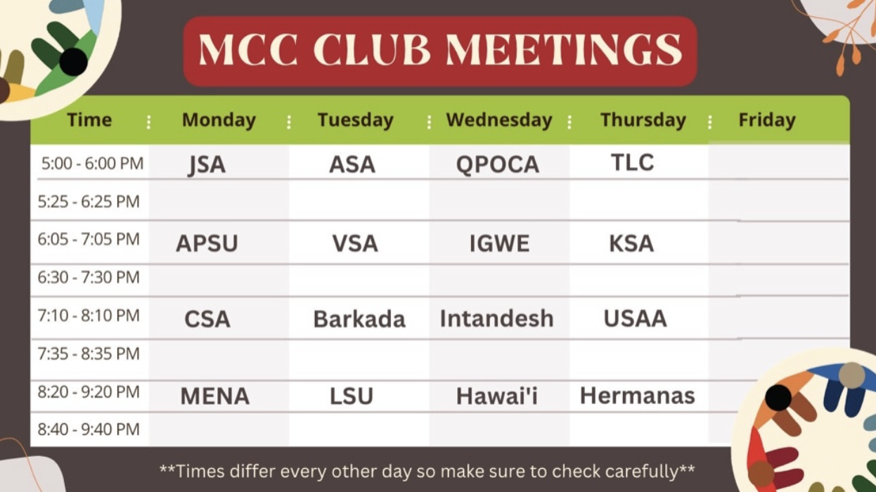 Calendar & Events — The Multicultural Center
