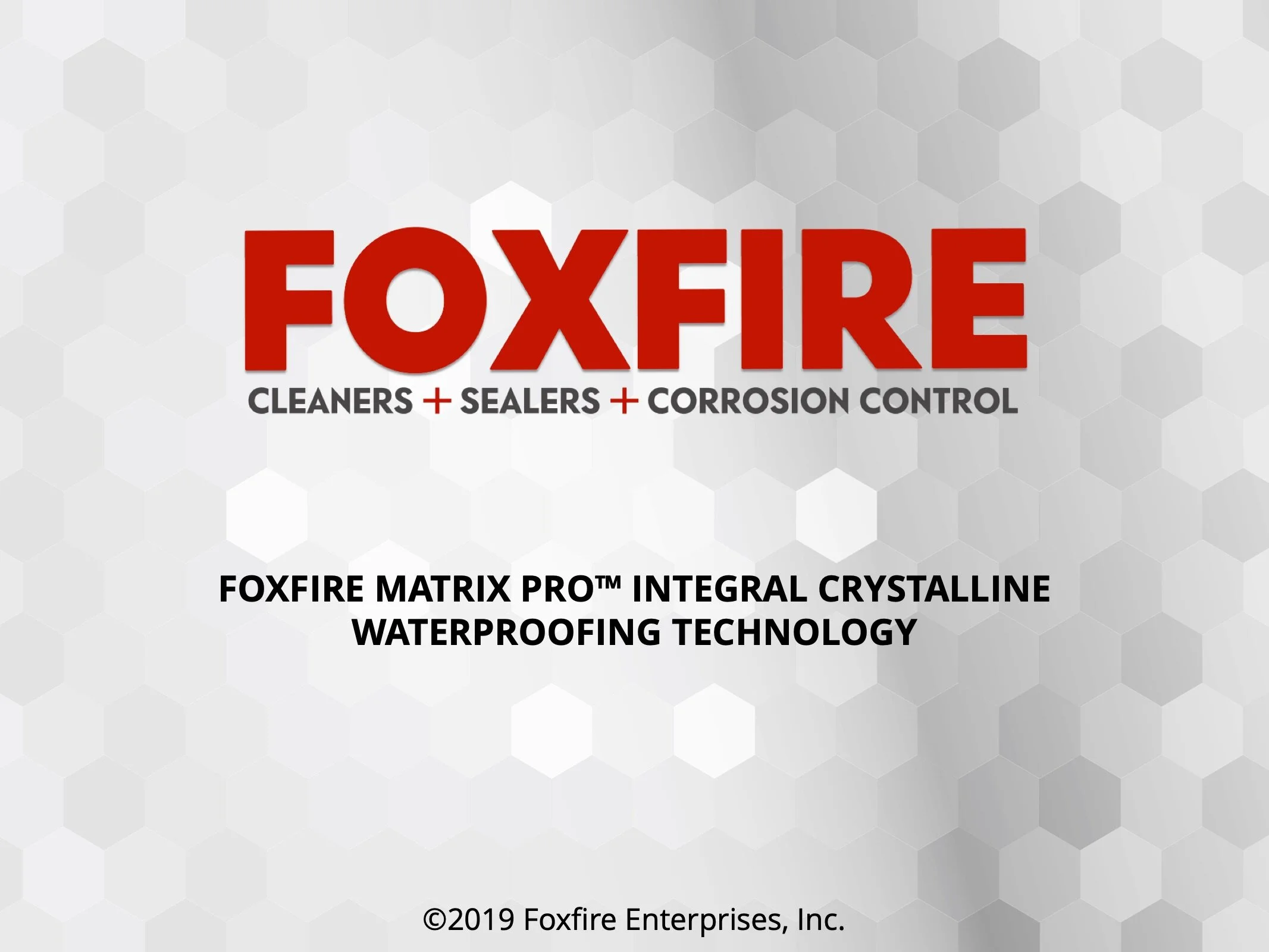 General 2 — Foxfire Infrastructure Protection