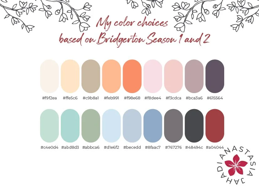 Create Stunning Color Palettes Inspired by Bridgerton's Set and Costume ...