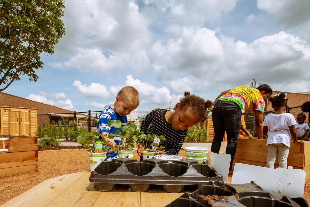 Outdoor Classroom Gardening & Dirt Digging — Good Fieldwork