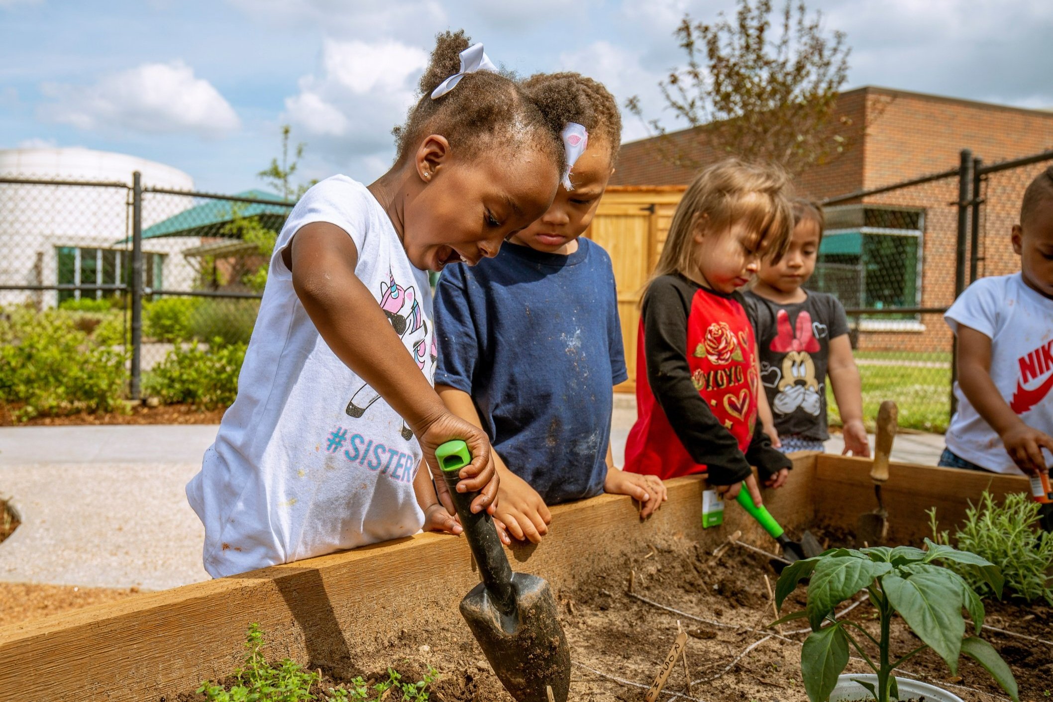 Outdoor Classroom Gardening & Dirt Digging — Good Fieldwork