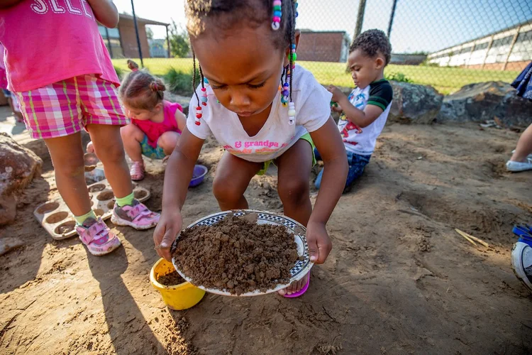 Outdoor Classroom Gardening & Dirt Digging — Good Fieldwork