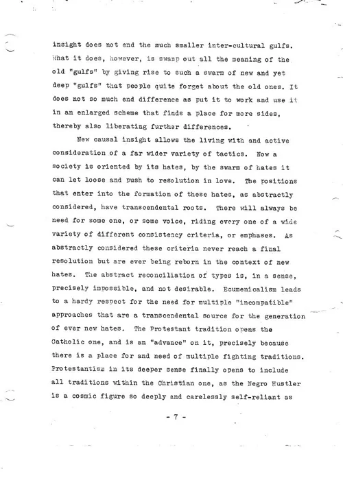 Origins of Nervous System Model Dec, 1966 — The Peter Putnam Papers