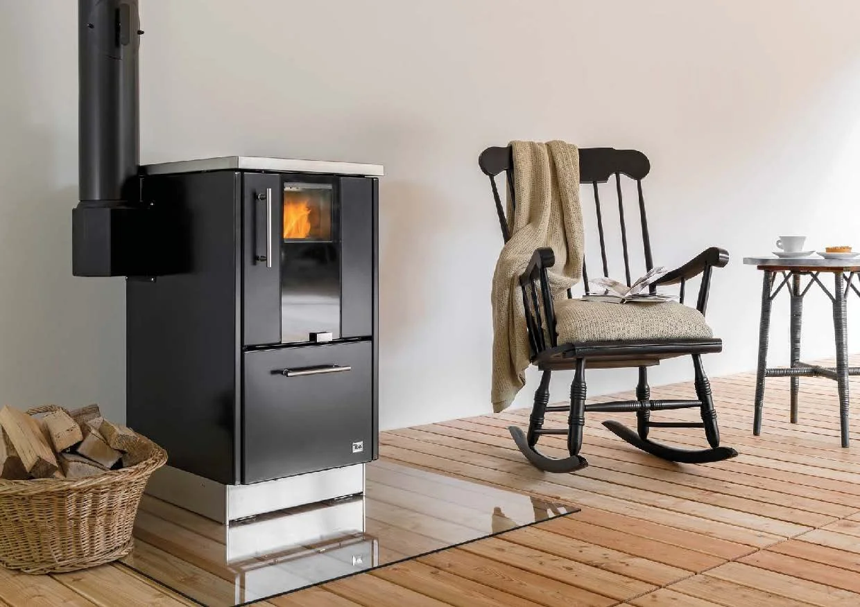 Jura 614 Kitchen Wood Stove by Tiba — Envirosolve