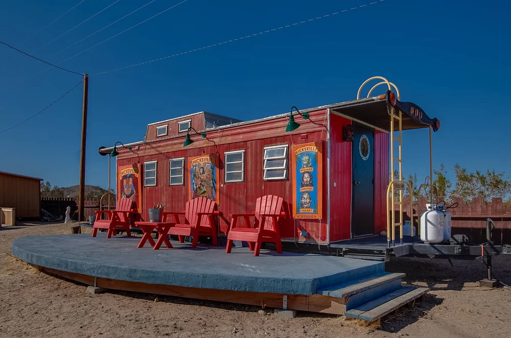 Book The Sideshow Trailer — Hicksville Trailer Palace