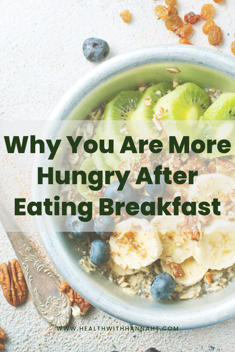 Why You Are More Hungry After Eating Breakfast — Dietitian Hannah