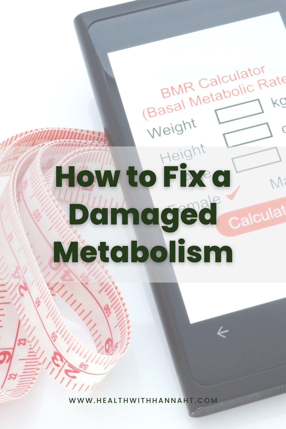 How to Fix a Damaged Metabolism — Dietitian Hannah