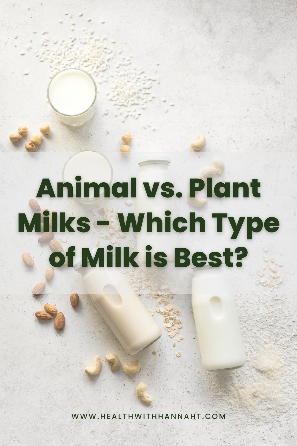 Animal vs. Plant Milks - Which Type of Milk is Best? — Dietitian Hannah