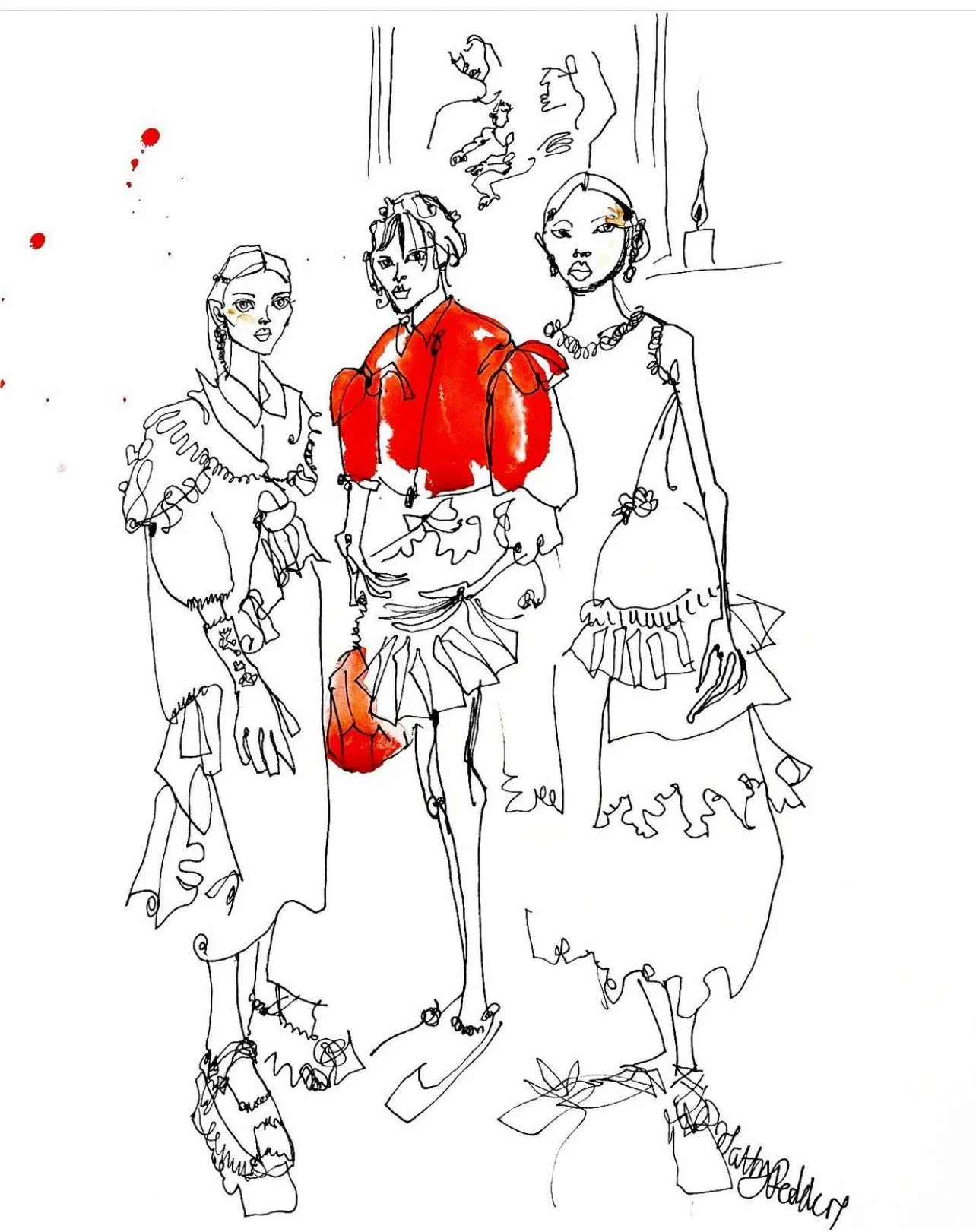Hatty Pedder Artist, Illustrator, Live Event artist