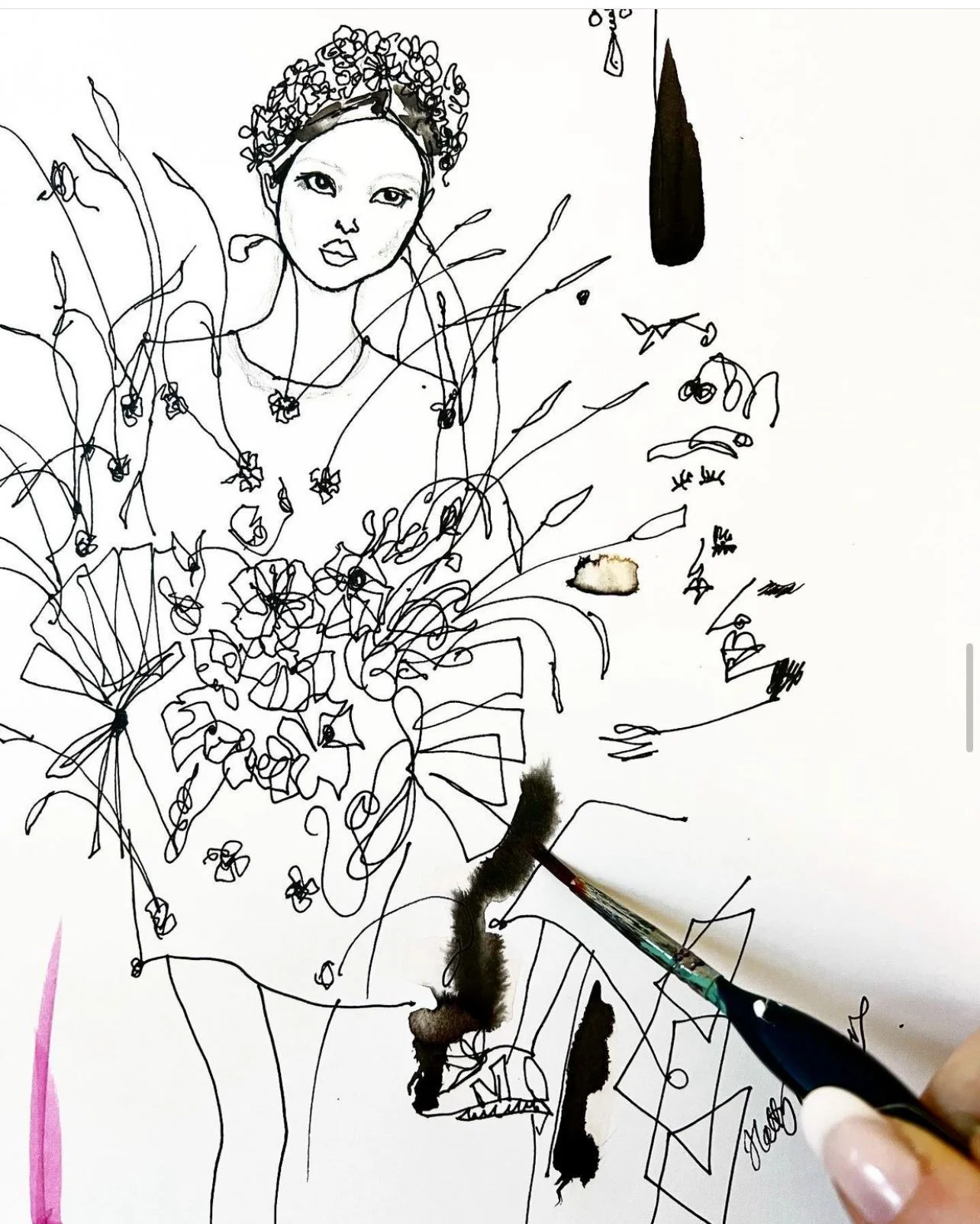 Hatty Pedder Artist, Illustrator, Live Event artist