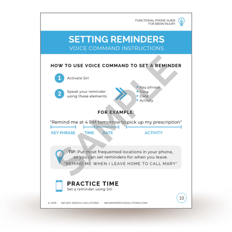 MedSLP Materials | Aphasia Resources | Cognitive Resources — Speech ...