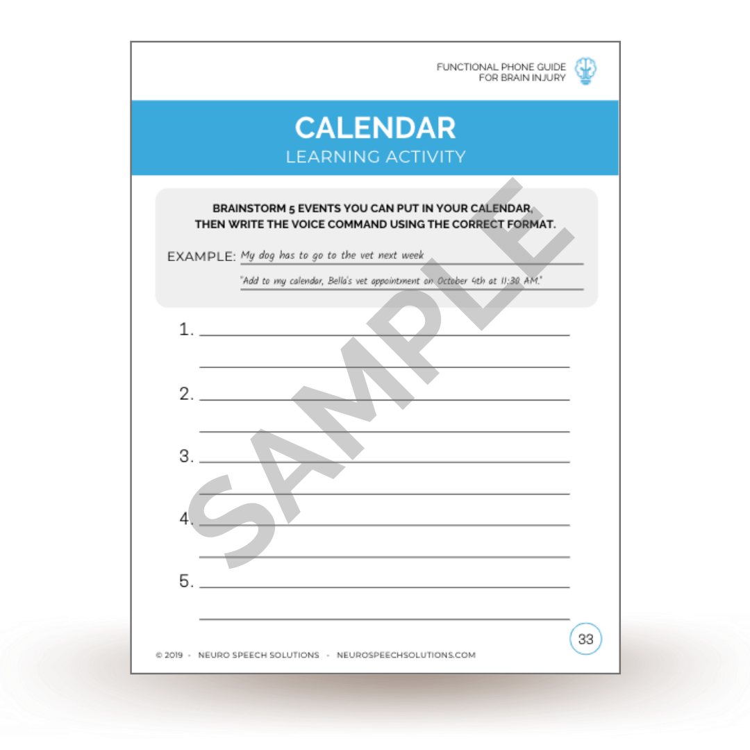 MedSLP Materials | Aphasia Resources | Cognitive Resources — Speech ...