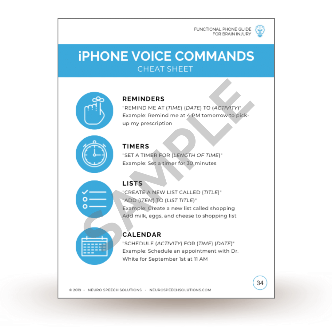 Functional iPhone Guide for Brain Injury — Neuro Speech Solutions
