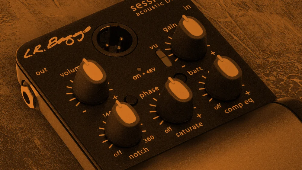 Session DI Acoustic Guitar Preamp + DI — LR Baggs