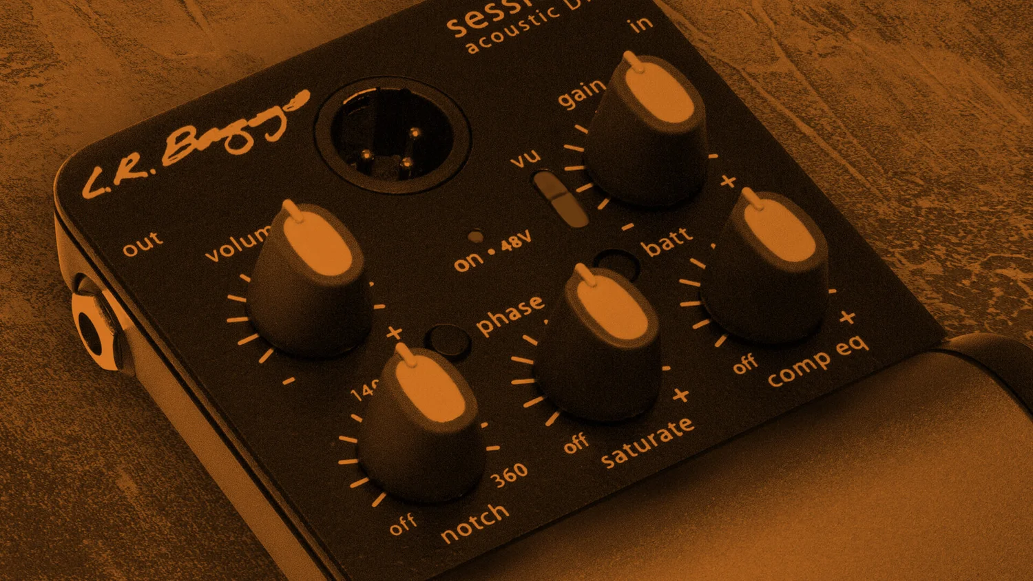 Session DI Acoustic Guitar Preamp + DI — LR Baggs