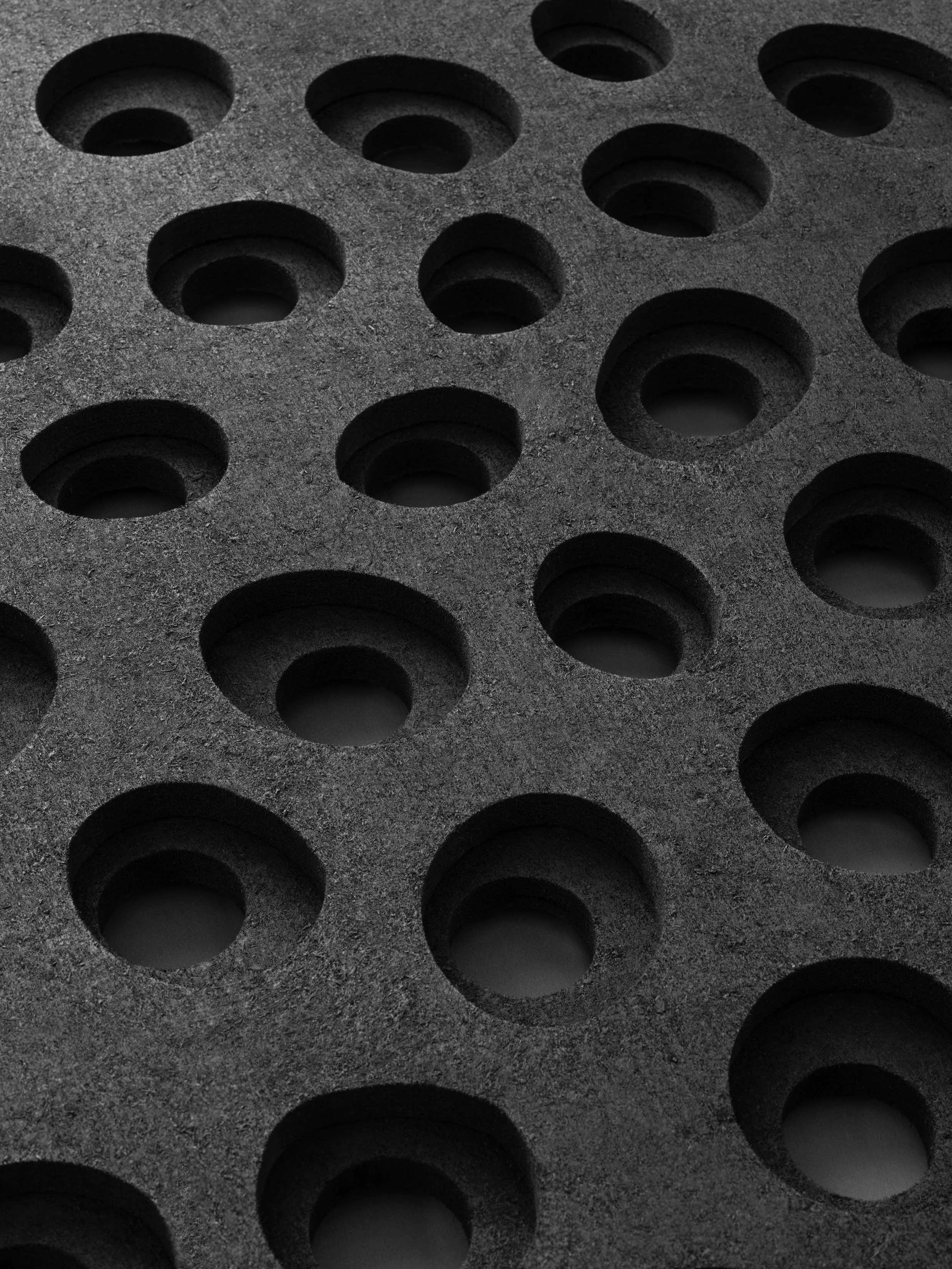 Akustisk konstpanel, ljudabsorbent för väggar och tak. — OKKO