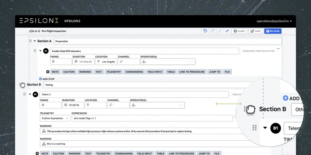 Epsilon3 - Epsilon3 Changelog #12: Drafts, Projects, Drag and Drop Sections