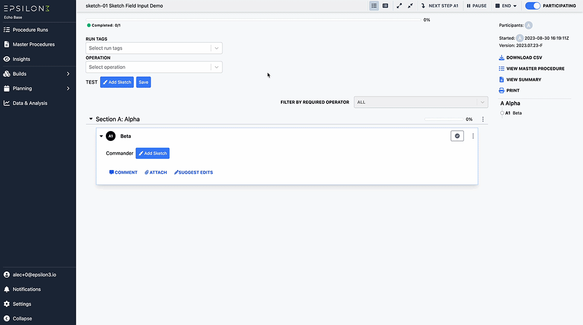 Epsilon3 - Epsilon3 Changelog #50: Insight into Anomalies, Multiple Review Types, Sketch Field ...