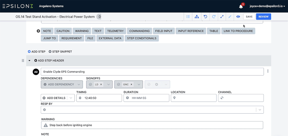 Epsilon3 - Epsilon3 Changelog #28: Operations Dashboard, Pause ...