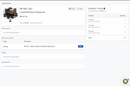 Epsilon3 - Epsilon3 Changelog #55: New Notifications Page, Set for Low Inventory in Builds ...
